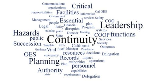 Continuity Planning | California Governor's Office of Emergency Services